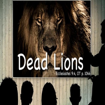 Dead Lions | PDF