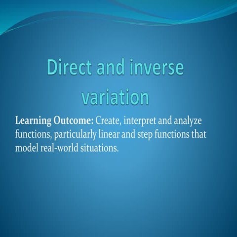 17 direct and inverse variation.pptx