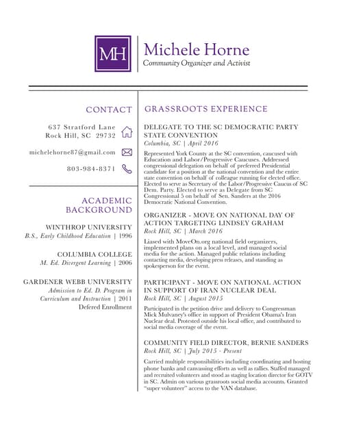 Sarah Catherine Shiel Reardon Resume | PDF