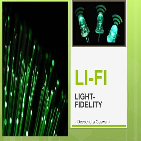 LI-FI (LIGHT FIDELITY) | PPTX