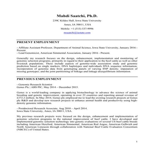 Mahdi_Saatchi_CV | PDF