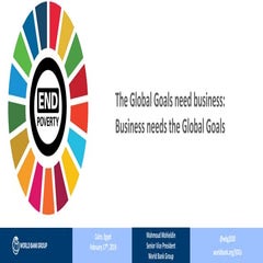 The Global Goals need business: Business needs the Global Goals | PPT