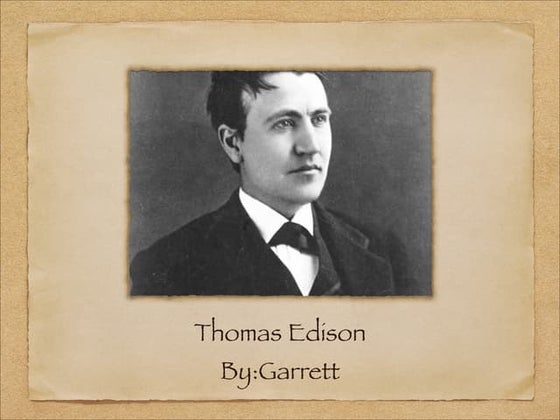Thomas Edison Leadership | PPT