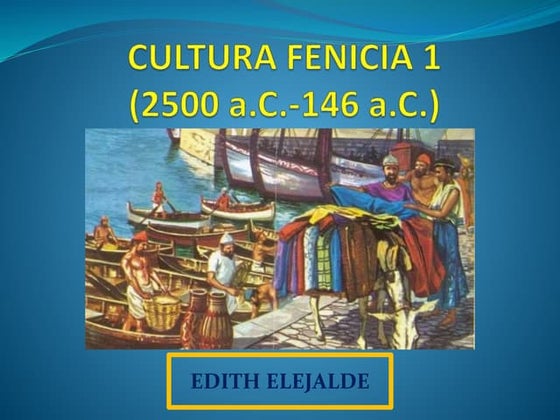 FENICIA "País de las palmeras" | PPT