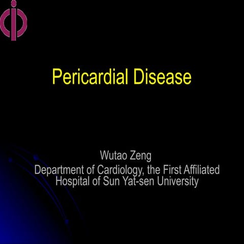 17 pericardial disease | PPT