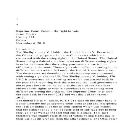 Shelby county vs. holder | PDF