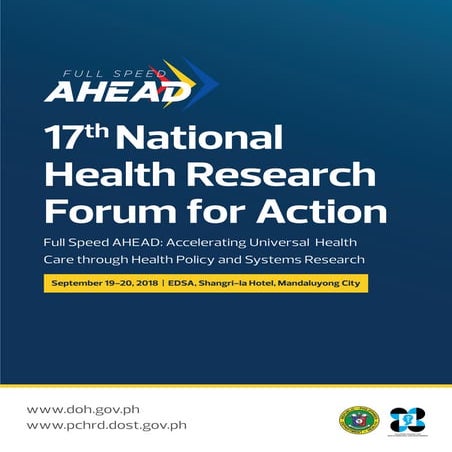 17th national-health-research-forum-for-action | PDF