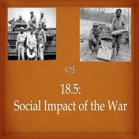 Social Impact of WWII | PPTX