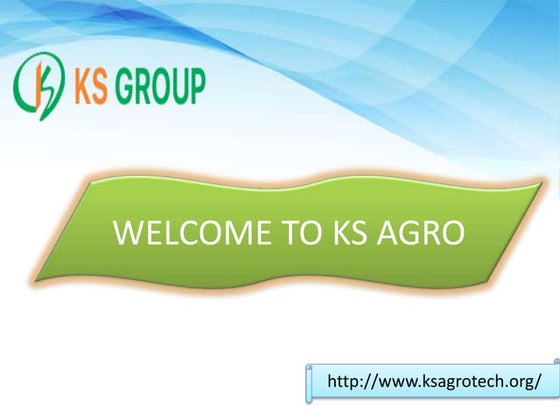 ks agro | PPT