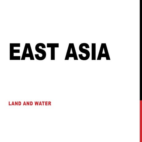 Landforms Of Asia | PPT