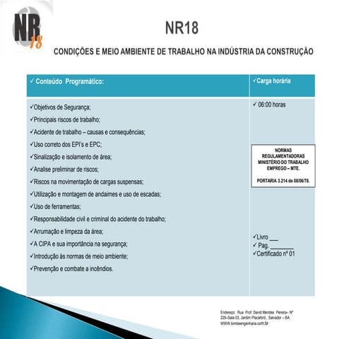 02. NR 34 A QUENTE modelo de certificado | PDF