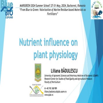 Beneficial nutrient elements (Plant Physiology) | PPTX