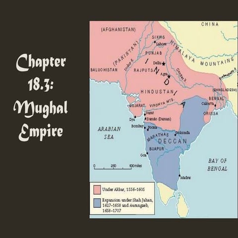 18.3 the mughal empire in india | PPT