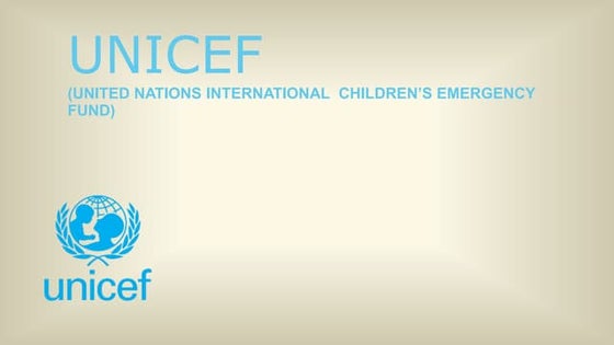 UNICEF: GOBI FFF Program | PPT