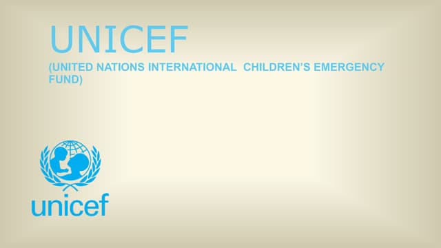 UNICEF | PPTX