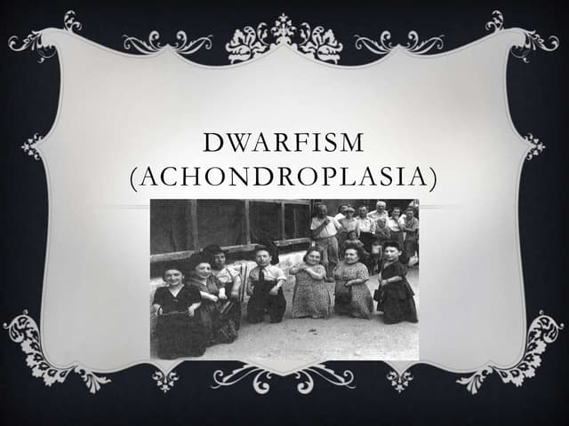 Dwarfism | PPT