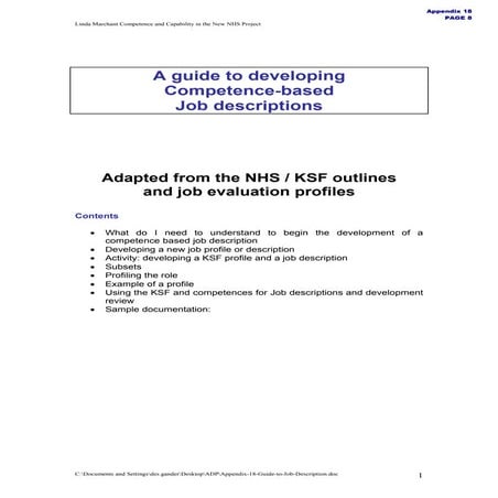 18 guide-to-job-description | PDF