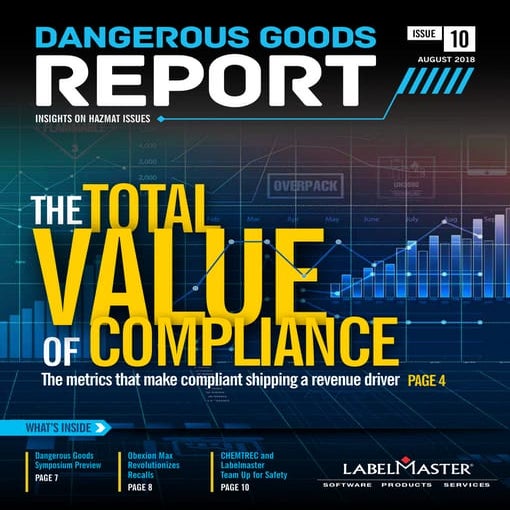 Dangerous Goods Report, Volume 10—The Total Value of Compliance | PDF
