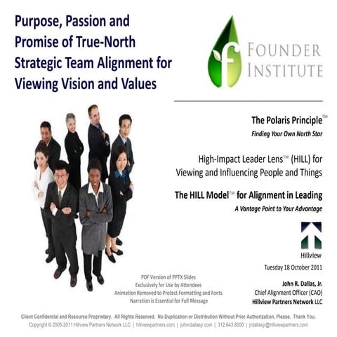 Aligning Values and Vision | PDF