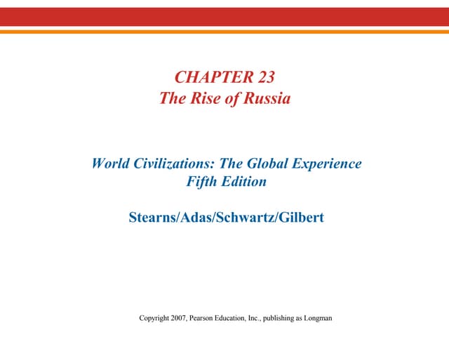 Russia 1450 1750 | PPT