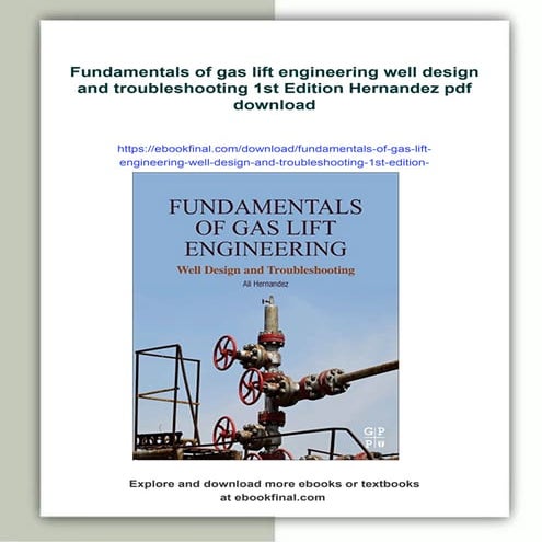 Fundamentals of gas lift engineering well design and troubleshooting ...