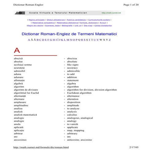 18010066 dictionar-roman-englez | PDF