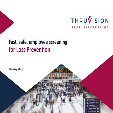 Thruvision: Effective retail loss prevention solution | PPT