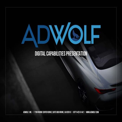 AdWolf Digital Capabilities Presentation | PPT
