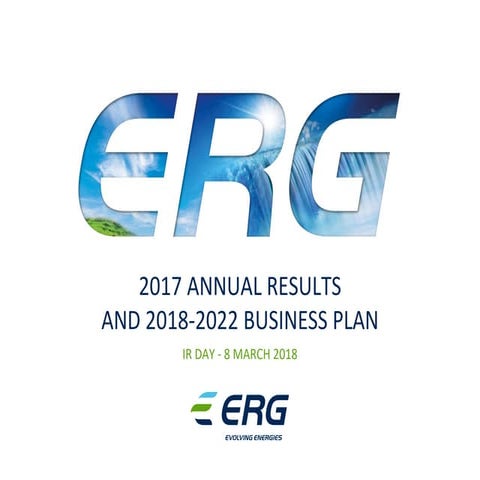 2017 ANNUAL RESULTS AND 2018-2022 BUSINESS PLAN | PPT