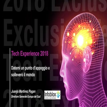 180610 ex n infoblox_tech_experience_2018 | PPT
