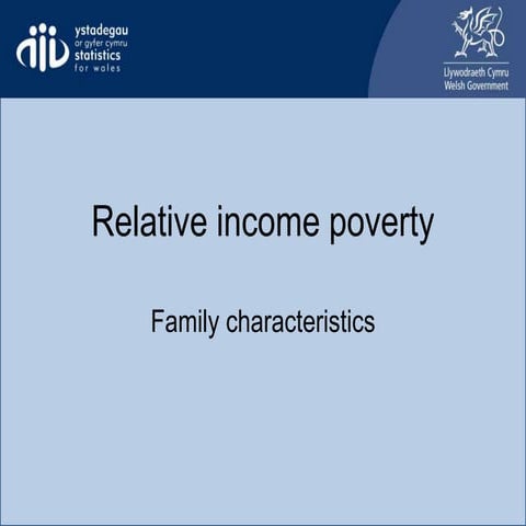 Relative income poverty: Family charactersitics | PPT