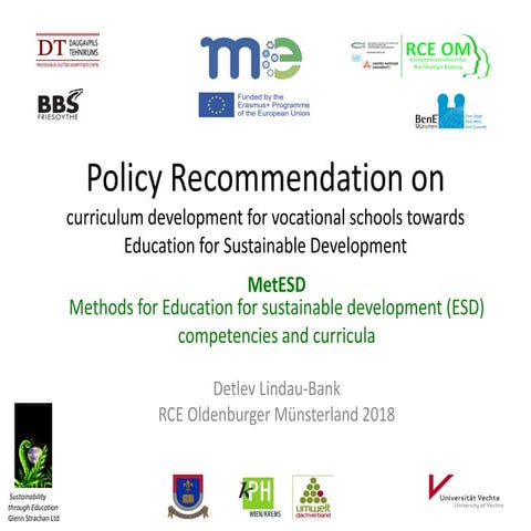 Policy Recommendation on Curriculum Development for Vocational Schools ...