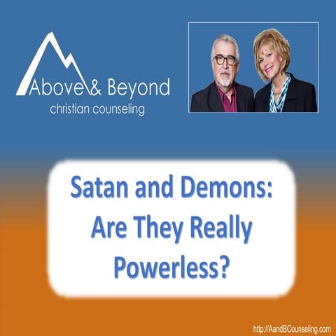 Satan and Demons: Are They Really Powerless? | PPTX | Christianity ...