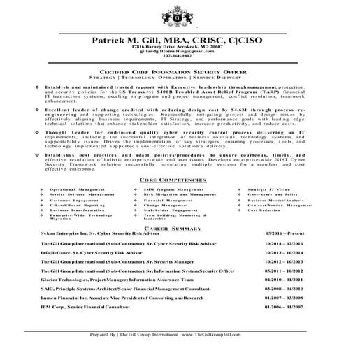 Gill_Pat.2016.Resume.CISO.1 | DOCX