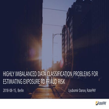 Highly Imbalanced Data Classification Problems For Estimating Exposure
