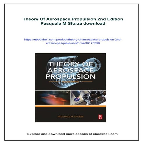 Theory Of Aerospace Propulsion 2nd Edition Pasquale M Sforza | PDF