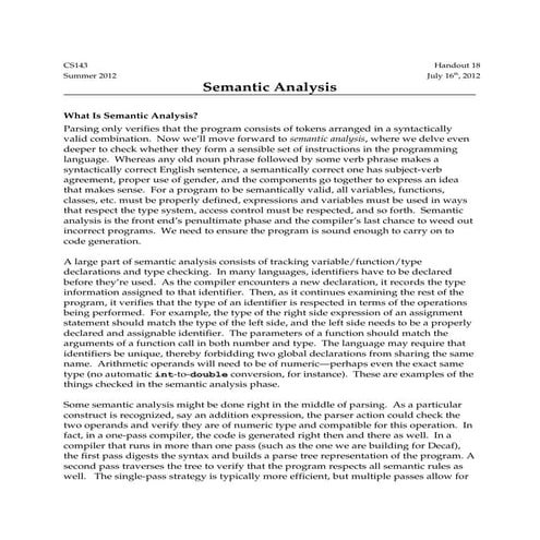 180 semantic analysis | PDF