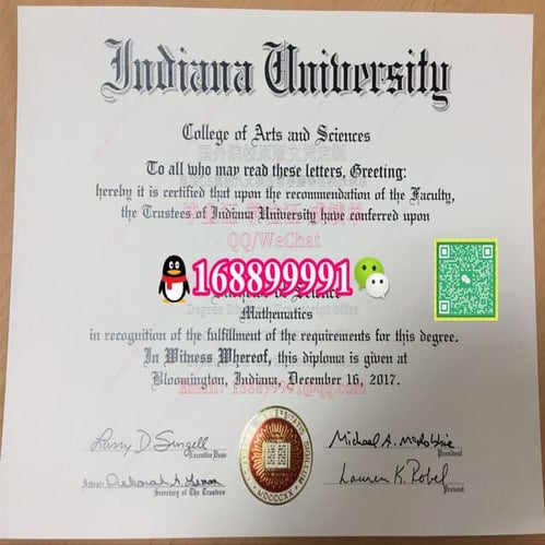 Indiana University Bloomington degree offer diploma Transcript | PPT