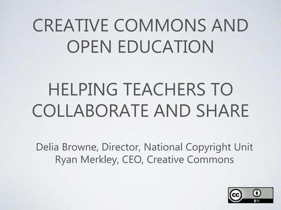 National Copyright Unit, Education Council presentations