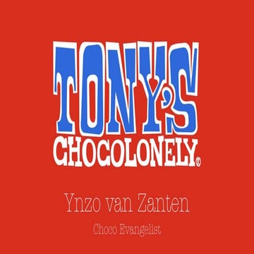 BAM Congress 2018: Ynzo van Zanten from Tony Chocolonely | PPTX