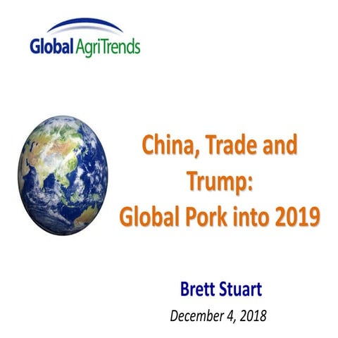 Brett Stuart - Agriculture Economics Report and Thoughts on US / China ...