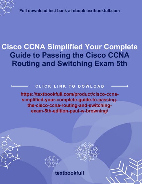 Master Networking with CCNA Training (200-301) | PDF