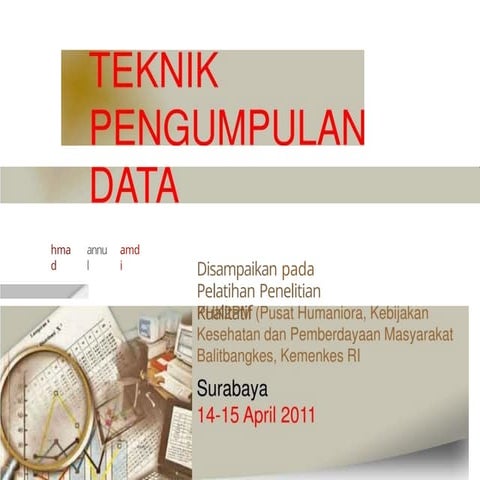 teknik dan metode pengumpulan data lapangan .pptx