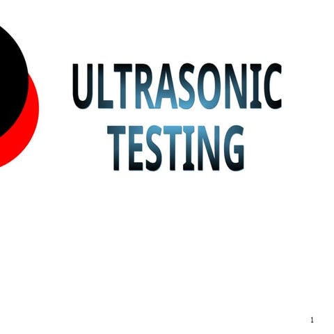 ULTRASONIC TESTING REPORT | DOCX