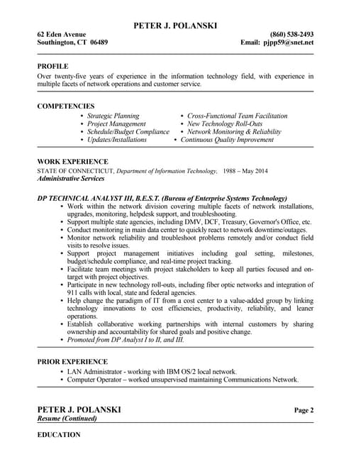 Lars Ray Resume 040517 | PDF