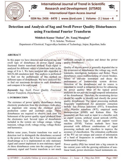 Transient disturbance analyzer | PPT