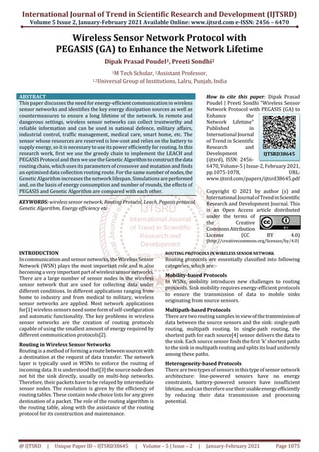 Grid Based Multipath With Congestion Avoidance Routing Protocol Pdf
