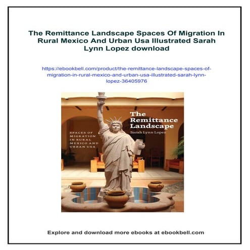 The Remittance Landscape Spaces Of Migration In Rural Mexico And Urban ...