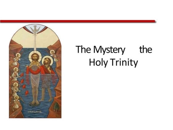 The doctrine of the trinity | PPT