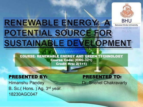 Renewable Energy Sources | PPT